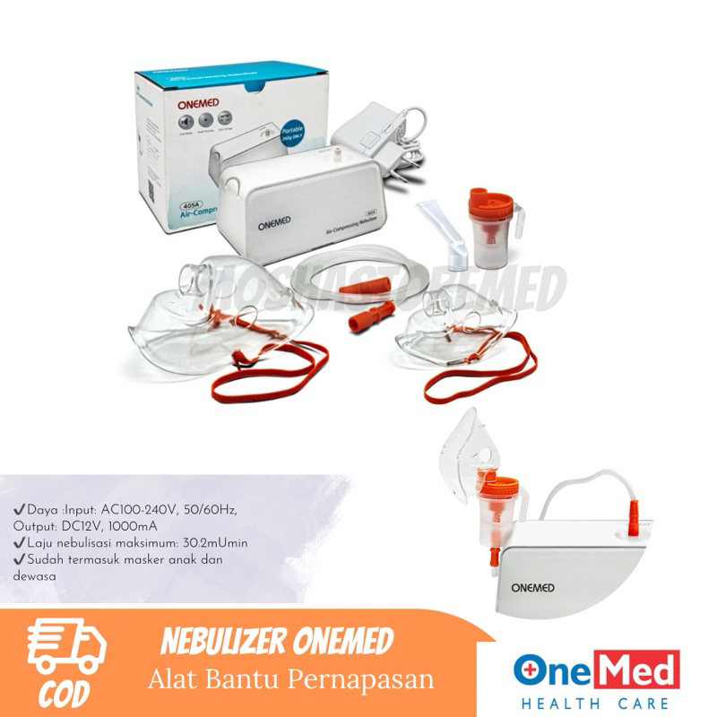 Jual ONEMED-Nebulizer Portabel Onemed 405A | Shopee Indonesia