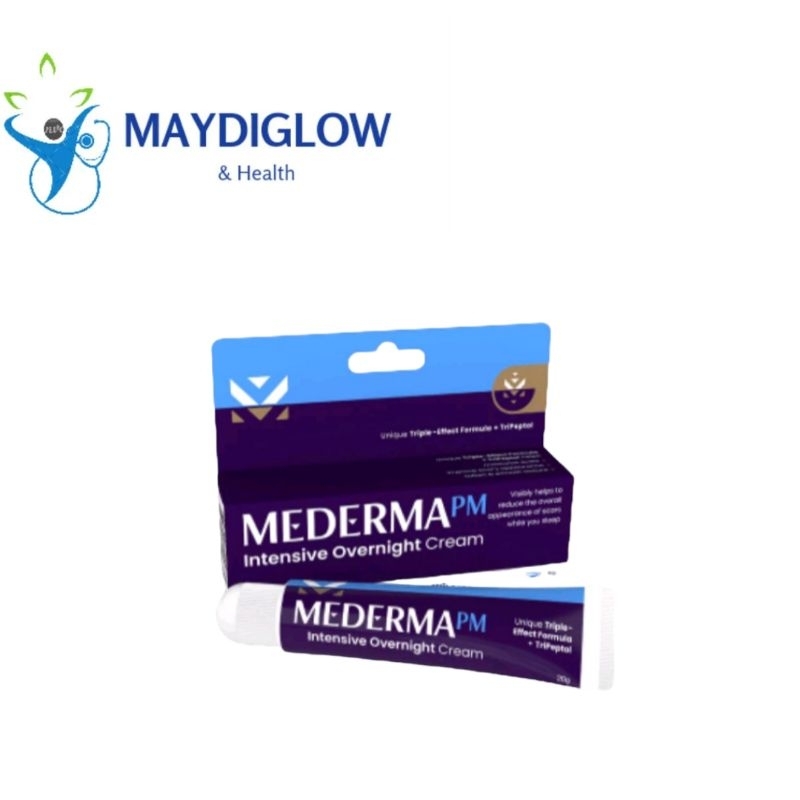Jual MEDERMA PM Intensive Overnight Cream 20 gram | Shopee Indonesia