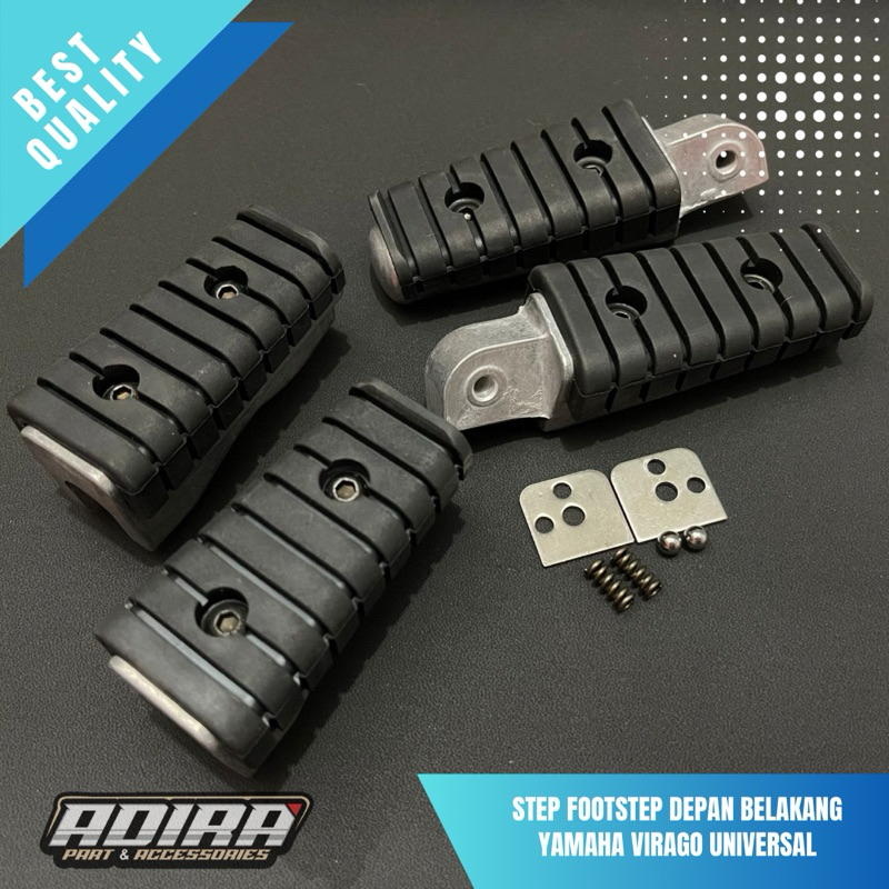 Jual Step Footstep Yamaha Virago depan belakang (Universal) | Shopee Indonesia