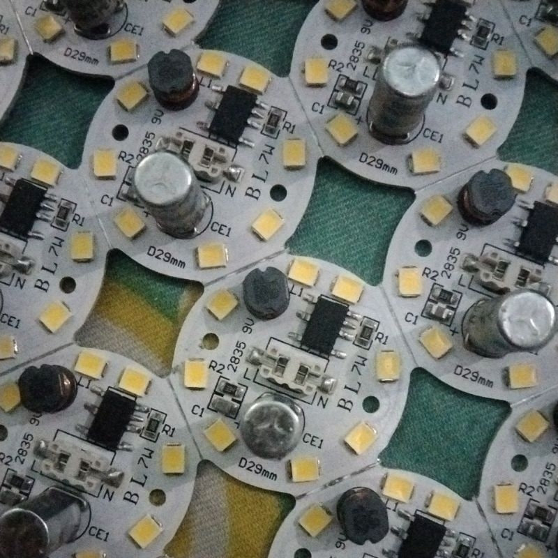 Jual led ac 7watt diameter mini 2.9cm lubang tengah cocok buat phill ...