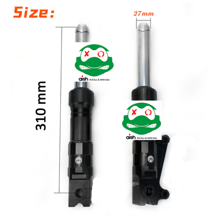Jual Shock Absorber depan Shock breaker Low rider H310 mm diacore 27mm ...