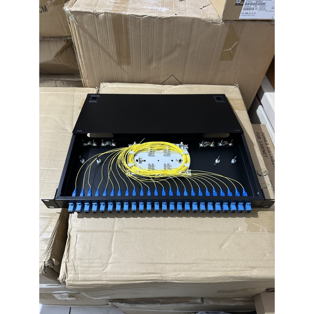 Jual OTB 24 core lengkap pigtail / ODF 24 core SC lengkap | Shopee ...