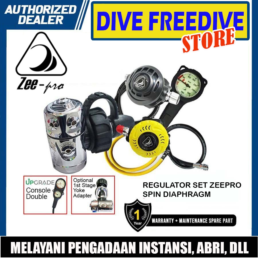 Jual Paket Regulator Set Package Zeepro XTX Adj Spin 1st Stage ...