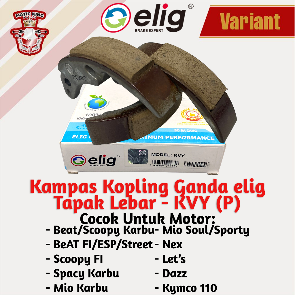 Jual elig Kampas Ganda Kopling Vario PCX ADV Spacy 110 125 150 160 ...