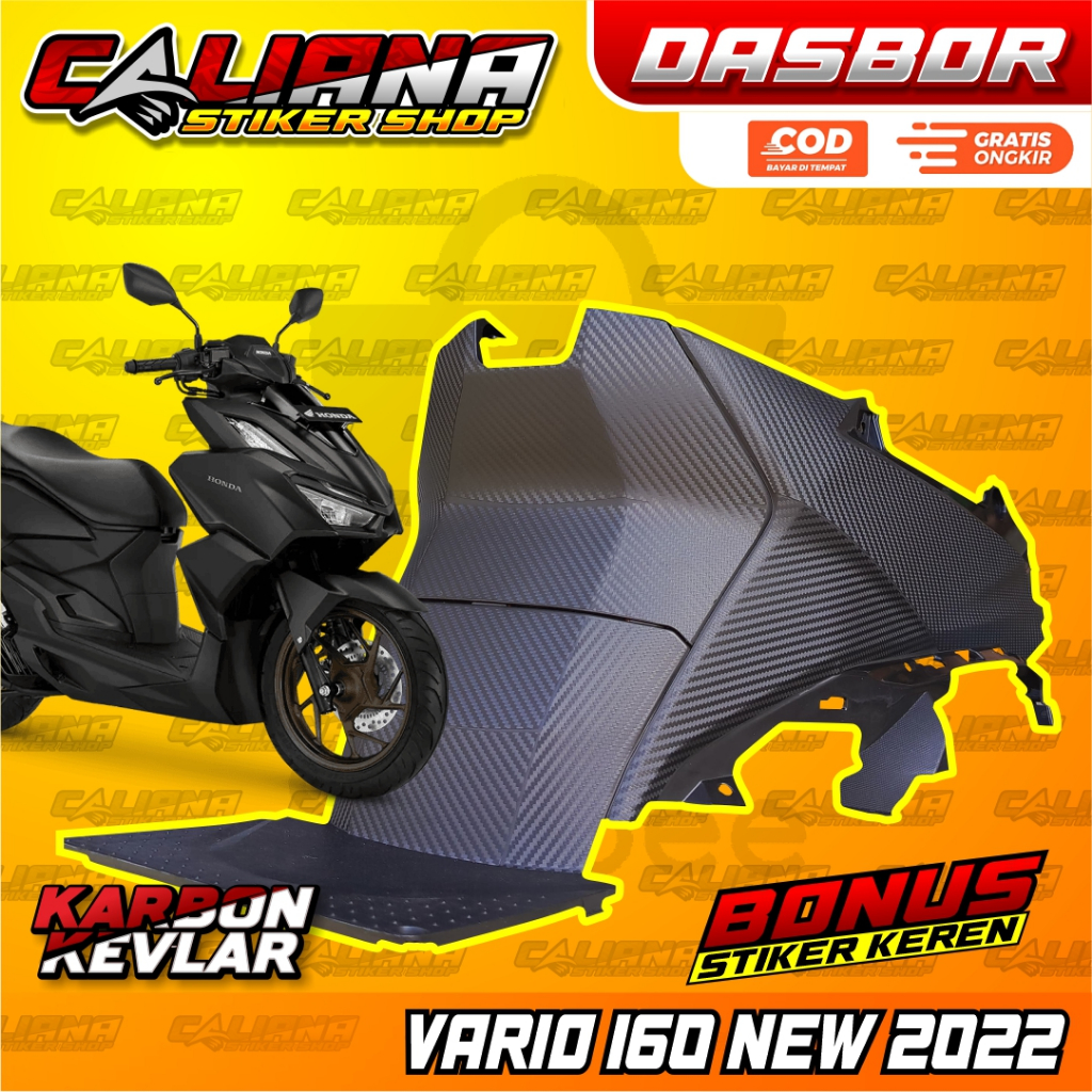 Jual STIKER KARBON DASBOR VARIO 160 NEW 2022 | Shopee Indonesia