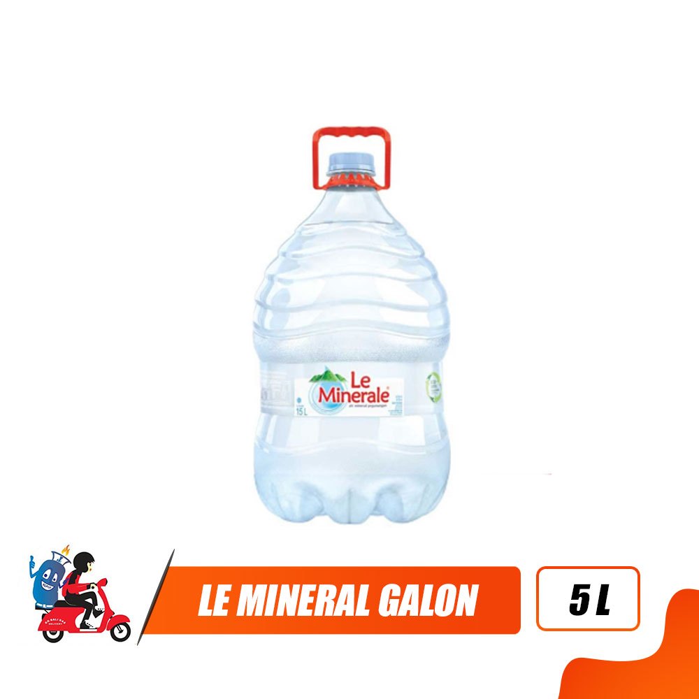 Jual LE MINERALE GALON 5 L | Shopee Indonesia