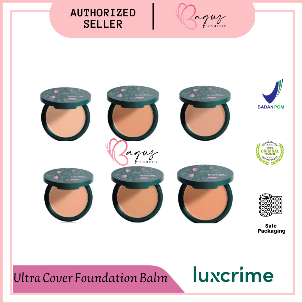 Jual ⭐BAGUS⭐ LUXCRIME Ultra Cover Foundation Balm | Cheesecake Puding ...