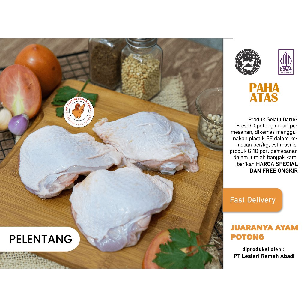 Jual Paha Ayam Atas Fresh 1Kg | Shopee Indonesia