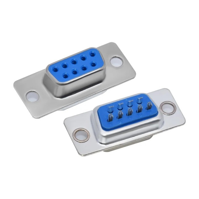 Jual Serial Port Connector DB9 DB 9 pin feMale 9p Connector DB9 DB 9 ...