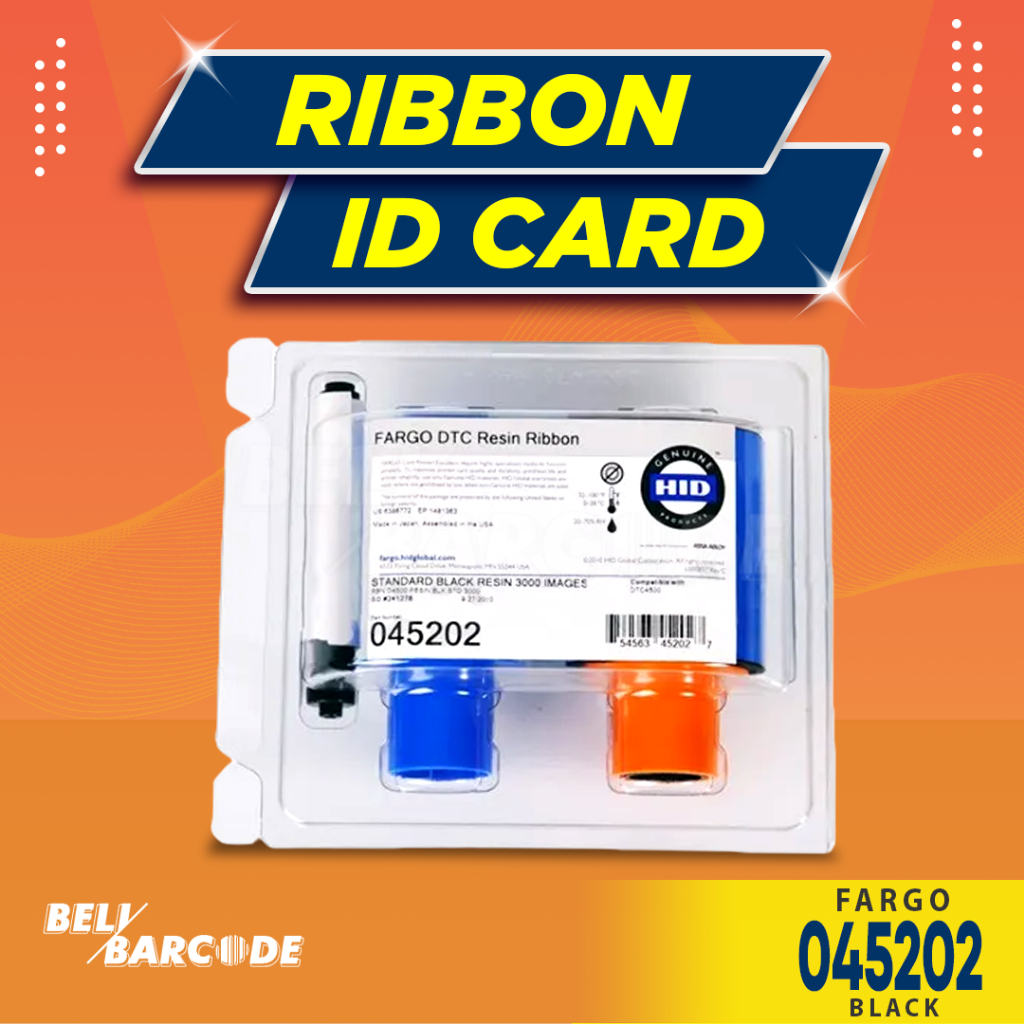 Jual TINTA / RIBBON FARGO DTC4500- DTC 4500e - PN: 045202 BLACK RESIN ...