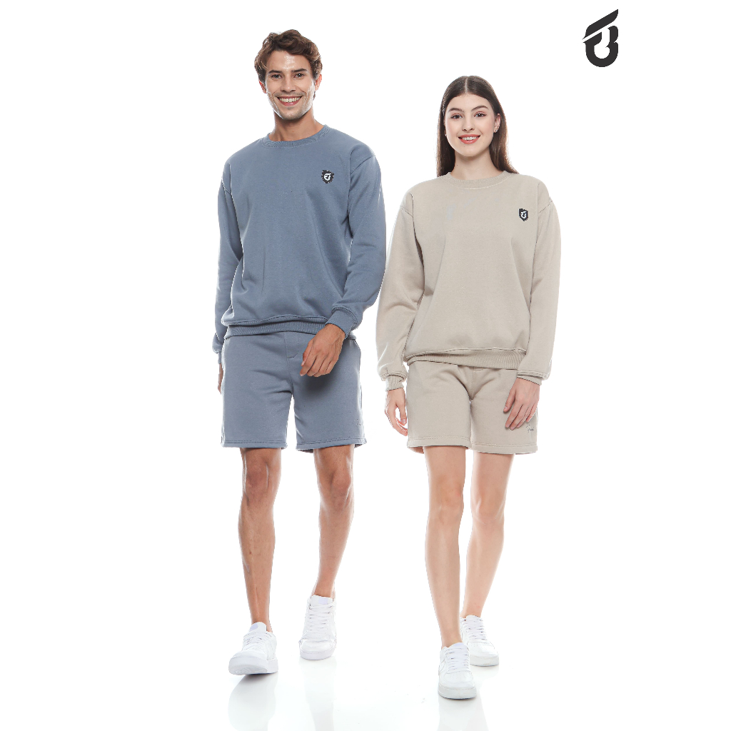 Jual Satu Stel FUB Crewneck Broadshort Premium Unisex 2024 | Shopee ...