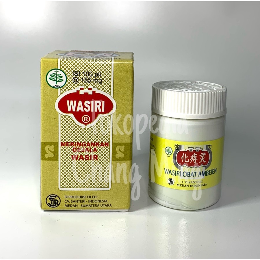 Jual WASIRI Obat Wasir - Ambeien (Botol Besar) | Shopee Indonesia