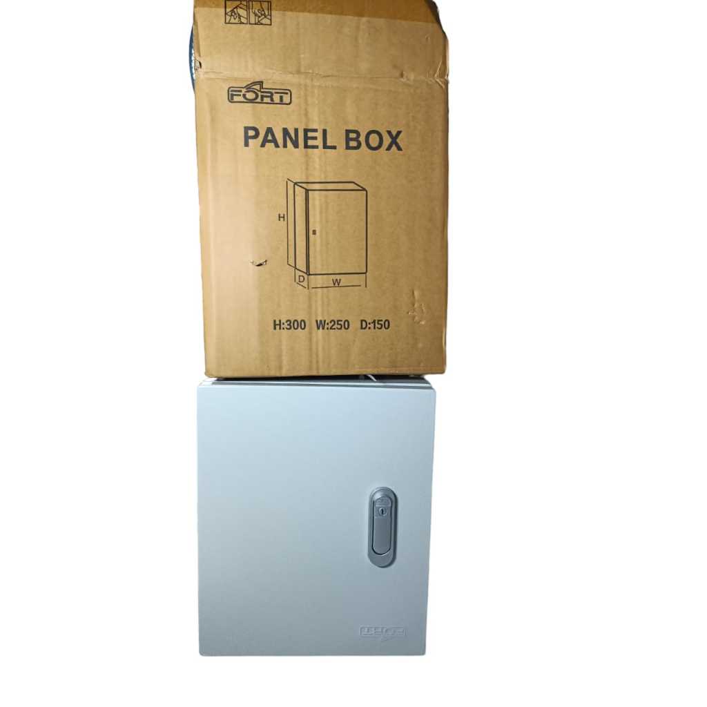 Jual Box Panel Fort 30x25x15 Bahan Tebal Warna Abu abu | Shopee Indonesia