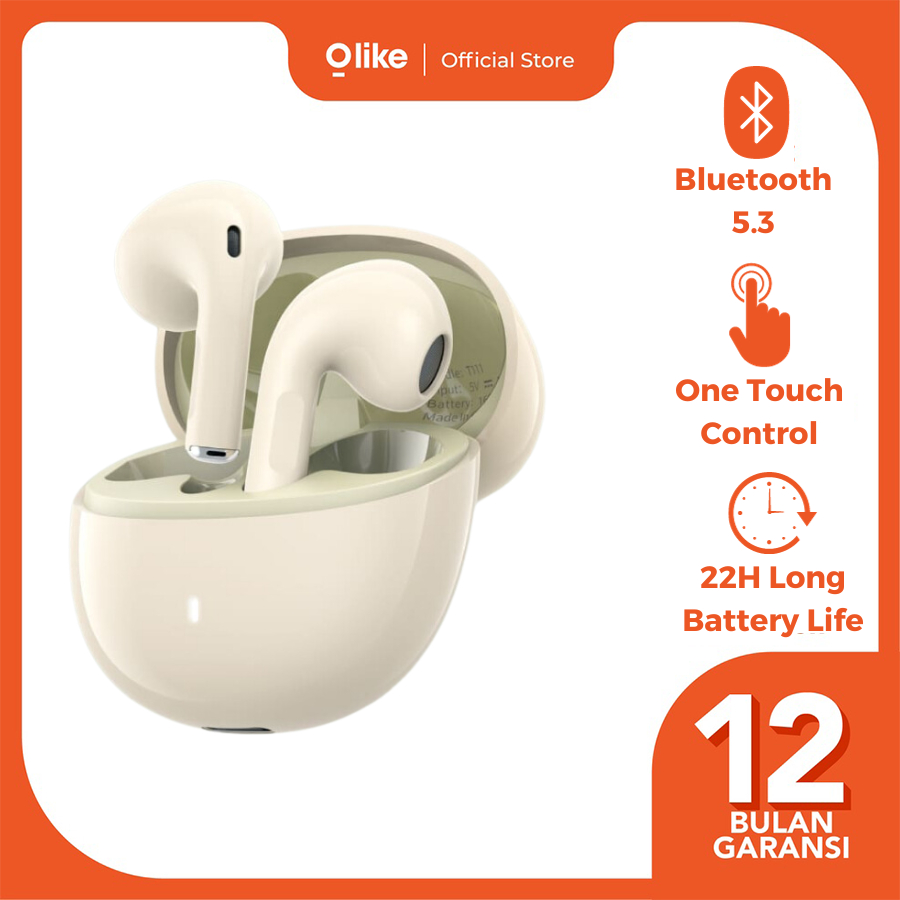 Jual OLIKE TWS BLUETOOTH EARPHONE HEADSET BLUETOOTH 5.3 LONG STANDBY ...
