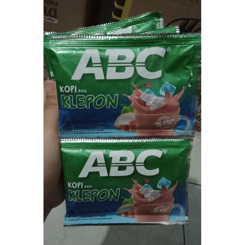 Jual ABC Kopi Rasa Klepon 1 Renteng isi 10 Sachet | Shopee Indonesia