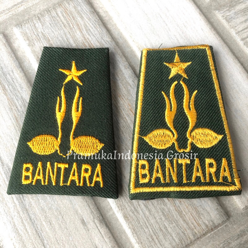 Jual BET BANTARA BORDIR LIS NON LIS / BET BADGE BANTARA PRAMUKA ...