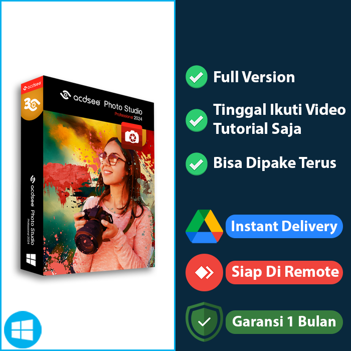 Jual Aplikasi Software | ACDSee Photo Studio Professional 2024 | Shopee Indonesia
