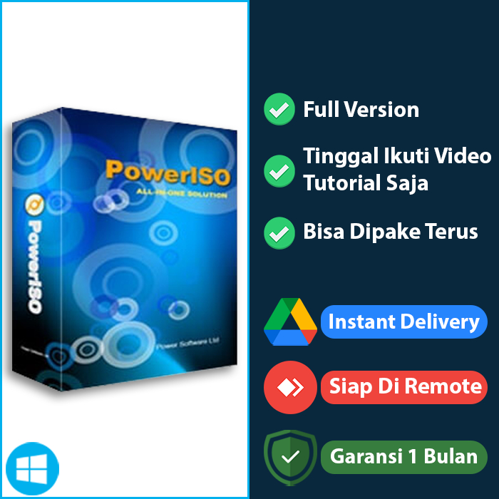 Jual Aplikasi Software | PowerISO | Shopee Indonesia
