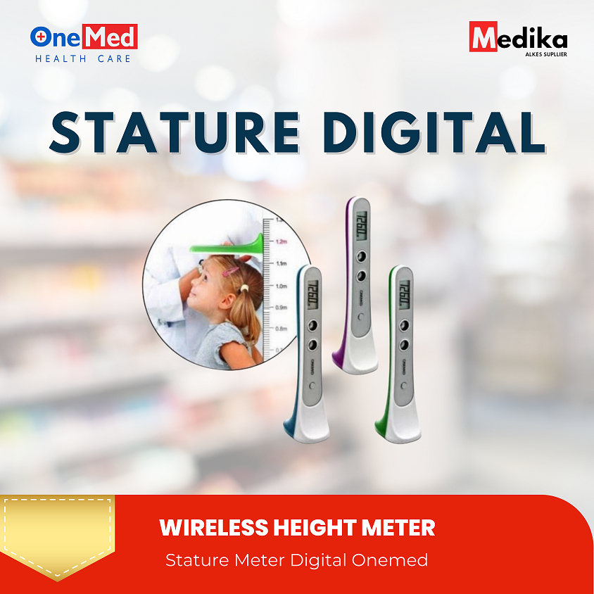 Jual Onemed Stature Meter Digital Wireless Alat Ukur Tinggi Badan ...