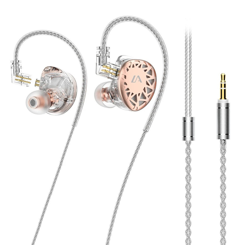 Jual Lafitear LF3-P Hifi Gold 1DD+1EST Hybrid Technology In Ear Monitor ...