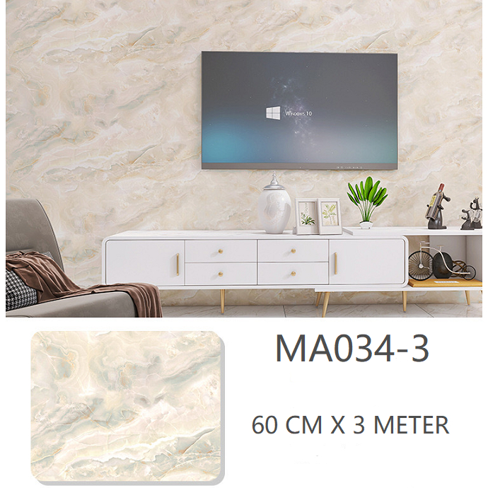 Jual BB7 - Wallpaper Sticker Dapur Meja Dinding Lemari Anti Minyak Anti Panas Air 60CM X 3Meter ...