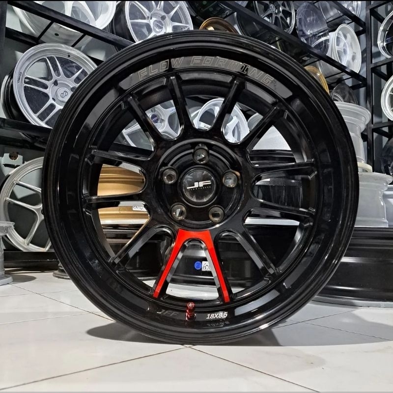 Jual velg racing mobil r18 BUZZ JF LUXURY FLOW FORMING velg mobil ring 18 innova crv hrv brv ...