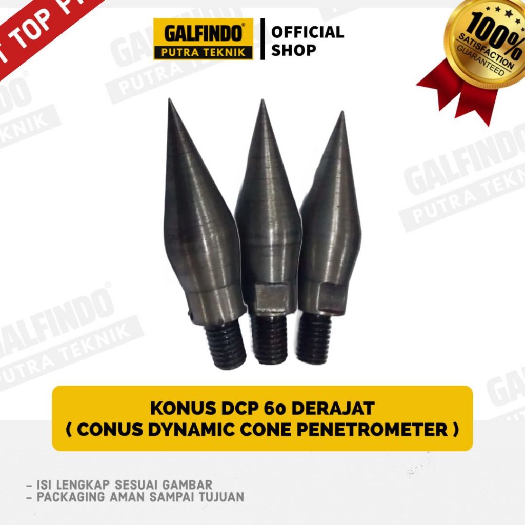 Jual DCP CONUS / KONUS UNTUK DYNAMIC CONE PENETROMETER ALAT LAB TEKNIK ...