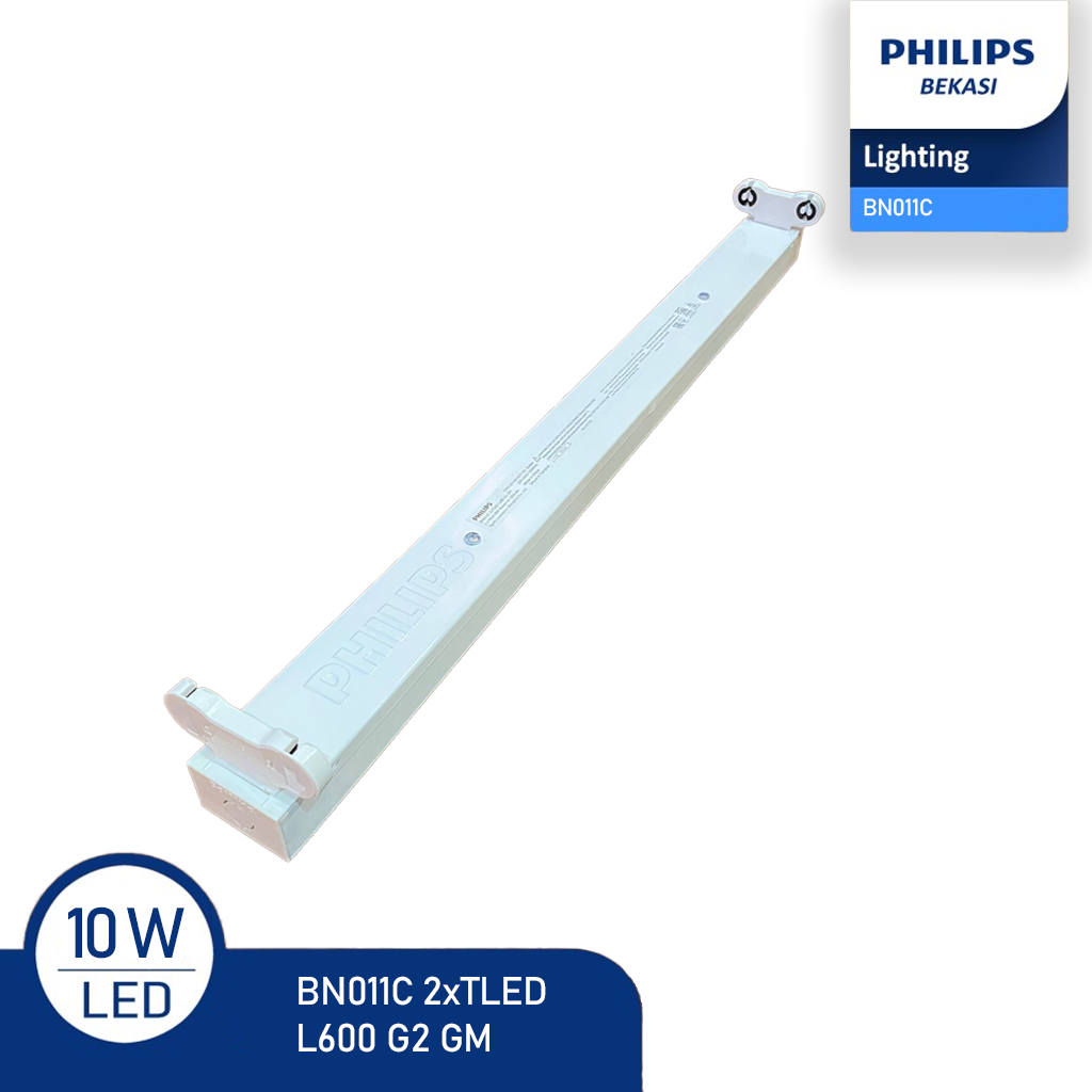 Jual Lampu Batten Plafon TL PHILIPS BN011C 2xTLED L600 G2 GM | Shopee ...