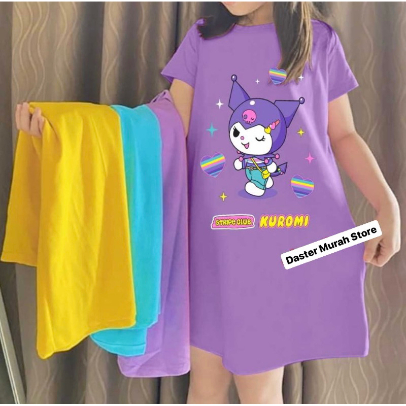 Jual DASTER ANAK PEREMPUAN KUROMI LOVE USIA 1-12 TAHUN / DASTER ANAK ...