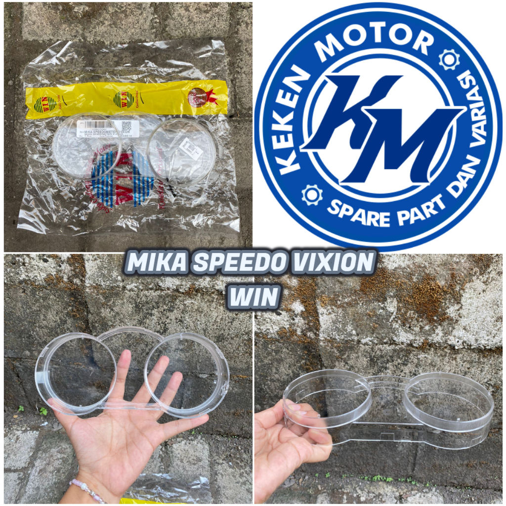 Jual MIKA SPIDO KACA MIKA SPEEDO VIXION OLD WIN || COVER SPEDO || KACA ...