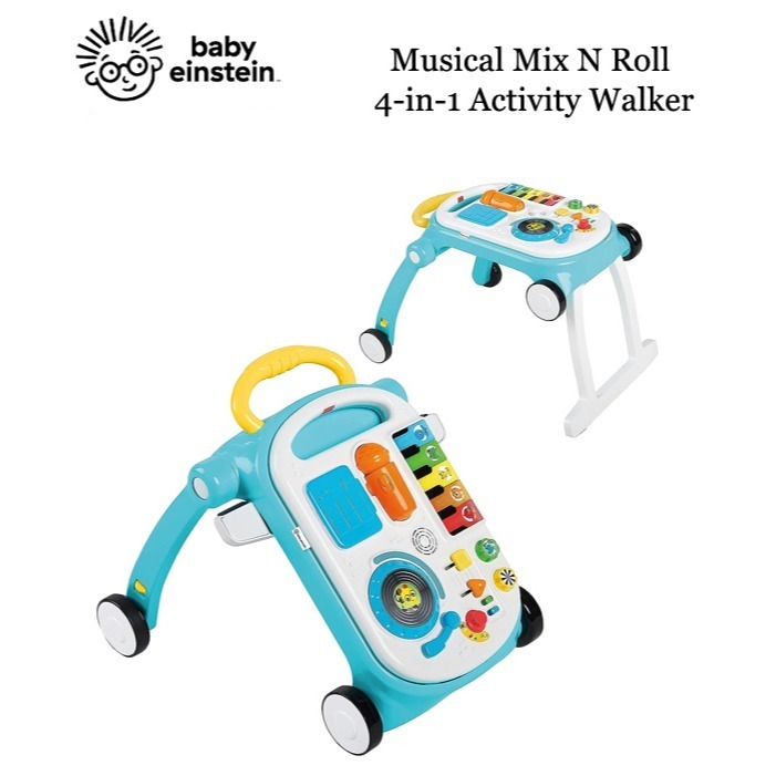 Jual Baby Einstein Musical Mix N Roll 4-in-1 Activity Walker | Shopee ...