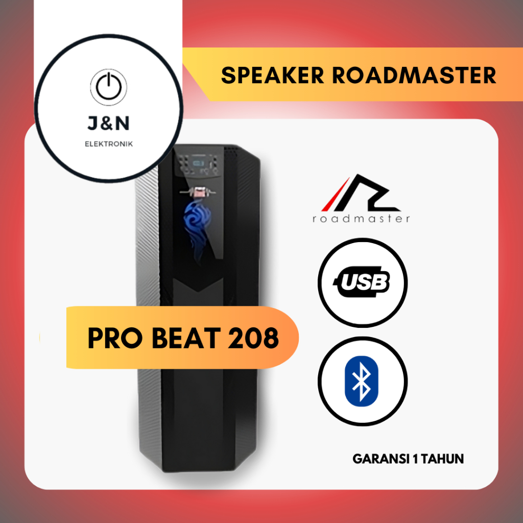 Jual SPEAKER AKTIF ROADMASTER PRO BEAT 208 | Shopee Indonesia