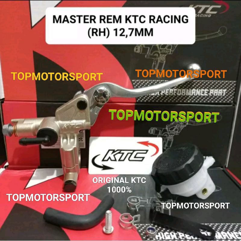 Jual MASTER REM KTC 12.7MM TREK AXIAL MASTERBRAKE KIRI KANAN UNIVERSAL 100% KTC RACING | Shopee ...