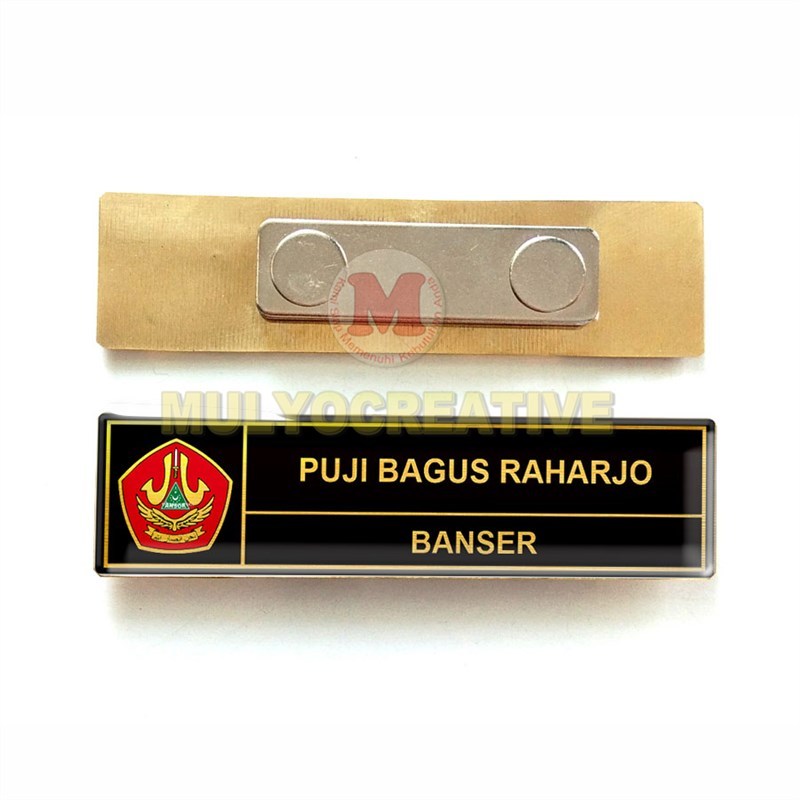 Jual PAPAN NAMA DADA BANSER NAMETAG - NAME TAG BANSER | Shopee Indonesia
