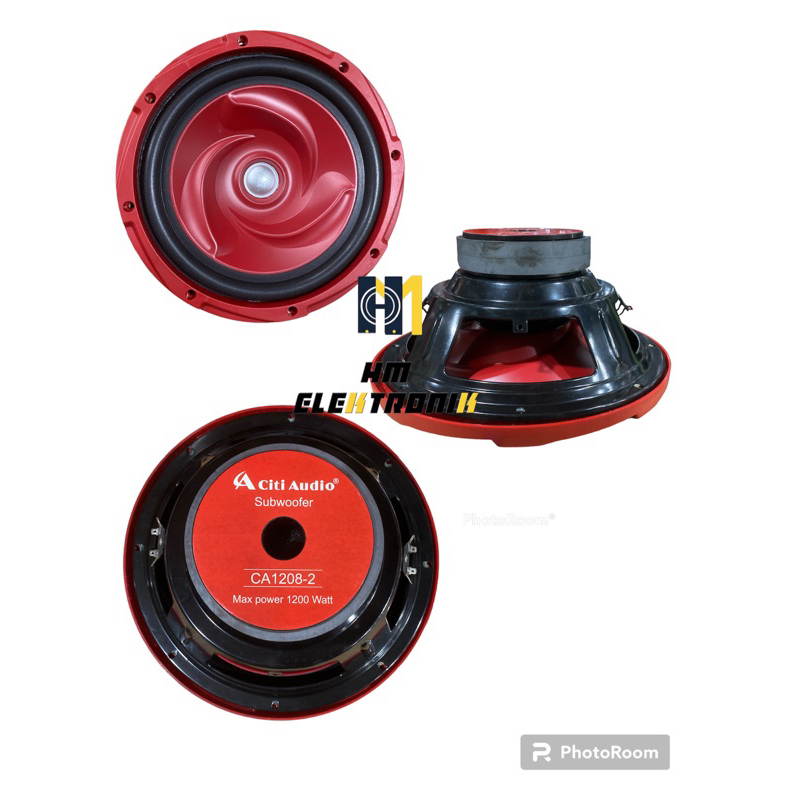Jual Speaker Subwoofer Citi Audio 1208 -2 12 inch | Shopee Indonesia