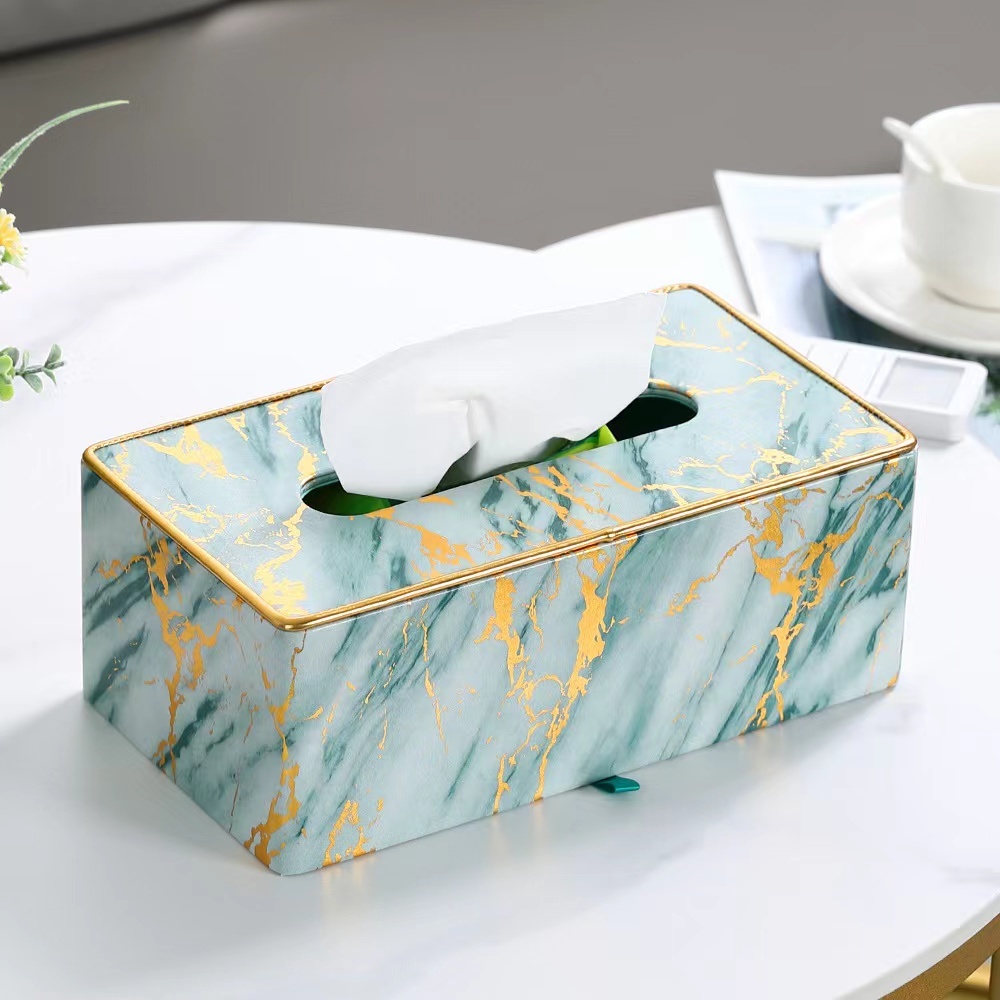 Jual JKT Mall kotak tissue gold / kotak tissue marmer / tissue box ...