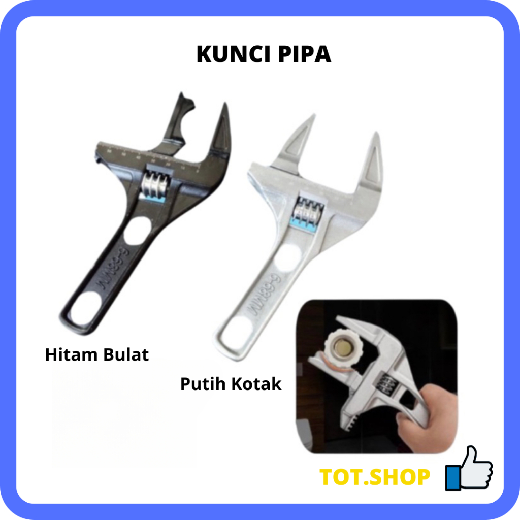 Jual KUNCI INGGRIS KUNCI PIPA KUNCI PAS Universal Adjustable Wrench ...