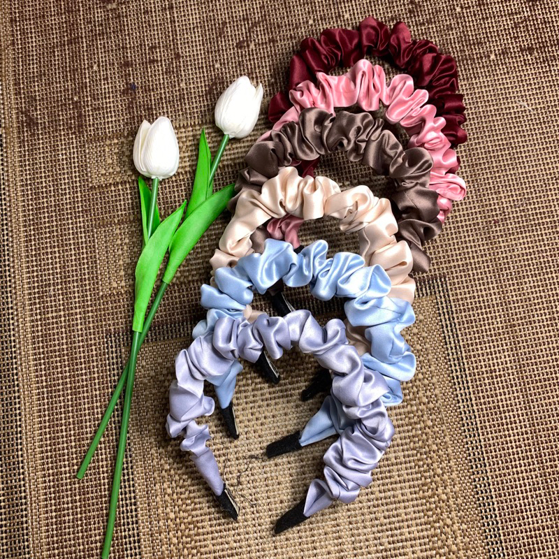 Jual BANDO CRUELLA / BANDO KOREA /BANDO SCRUNCHIE / BANDANA / HEADBAND ...