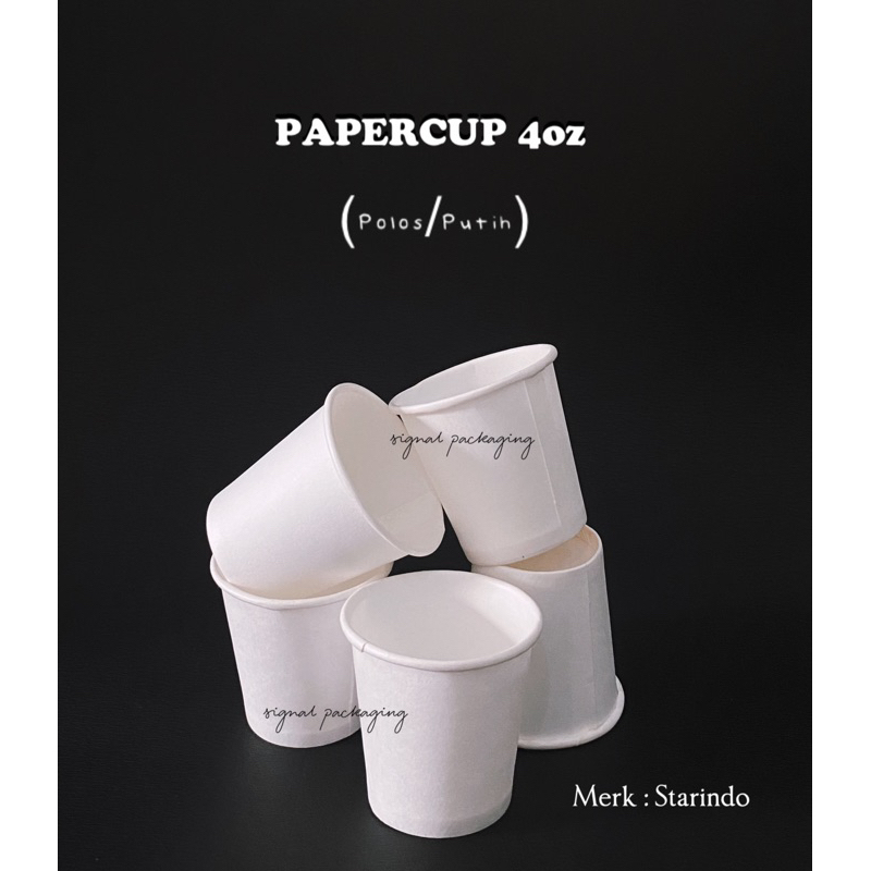Jual PAPERCUP MINI 4oz dan 6,5oz TEBAL BENING HARGA PAS DAN BERKUALITAS | Shopee Indonesia