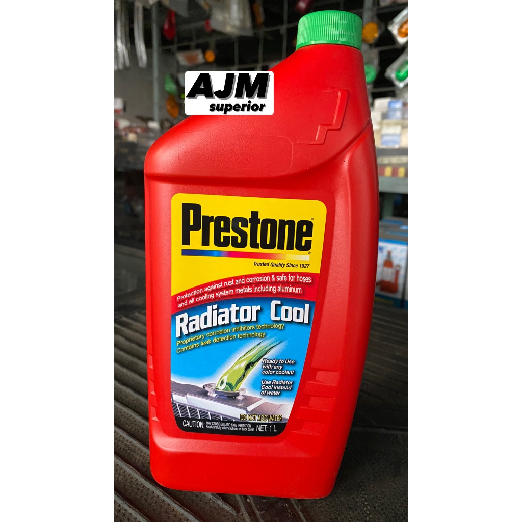 Jual Air Radiator Coolant Prestone Merah Hijau 1 Liter Green Red ...