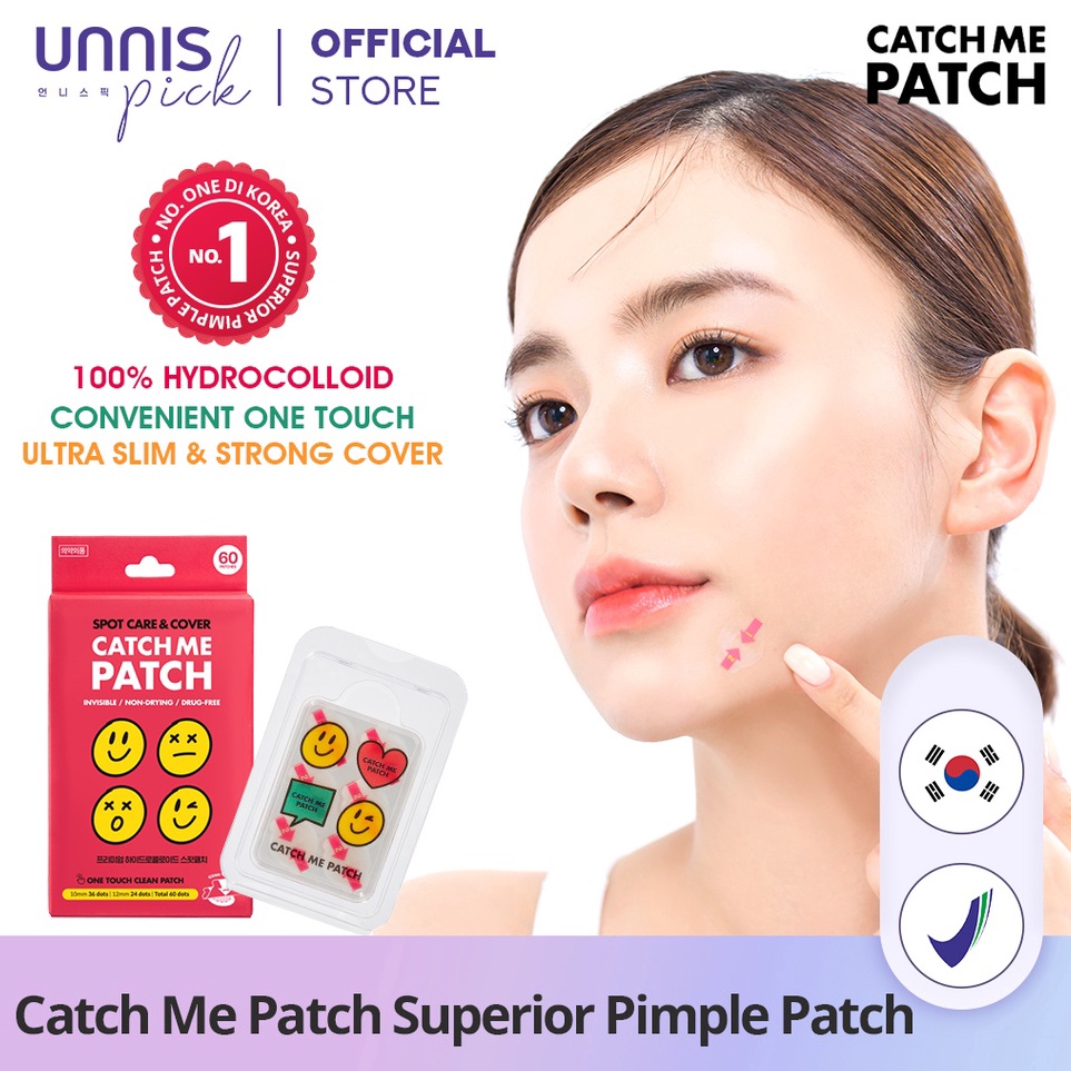 Jual Catch me patch Superior Pimple Patch Box 6pcs | Shopee Indonesia