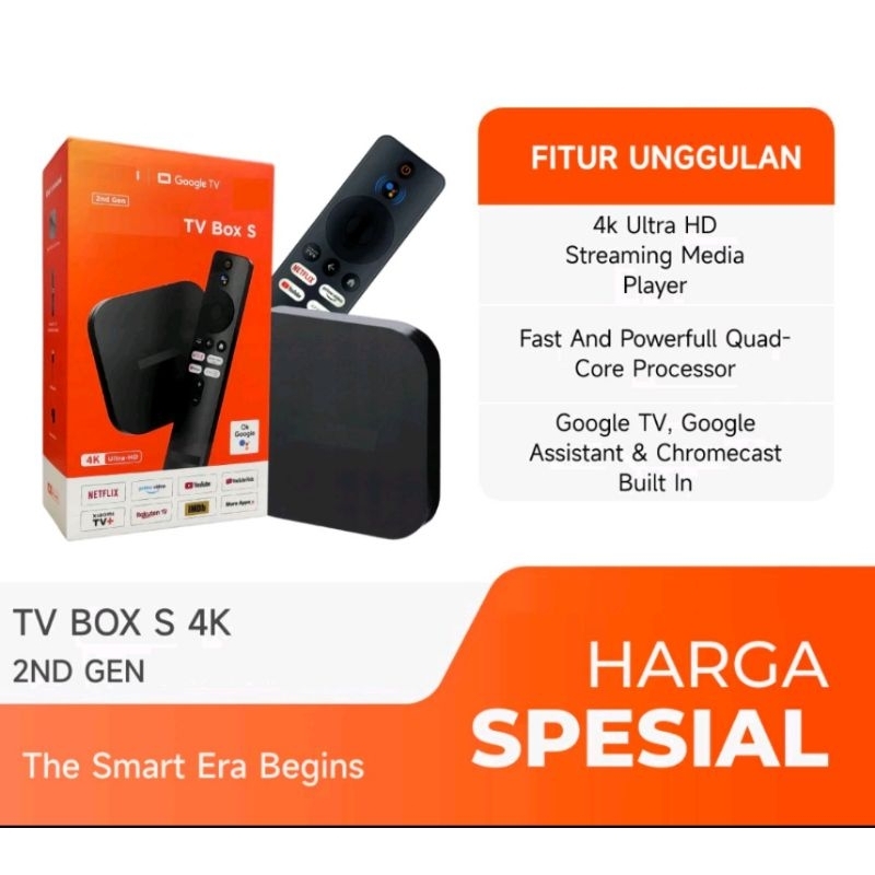 Jual mibox s 4k 2nd gen tv box generasi 2 smart android tv box | Shopee ...