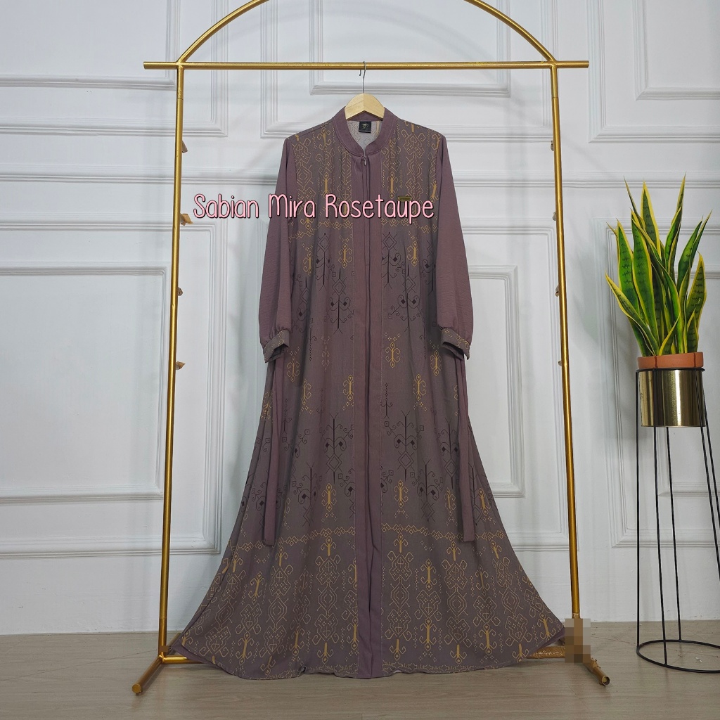Jual Gamis Crinkle Airflow Kombinasi Motif Terbaru Dress Muslim Wanita ...