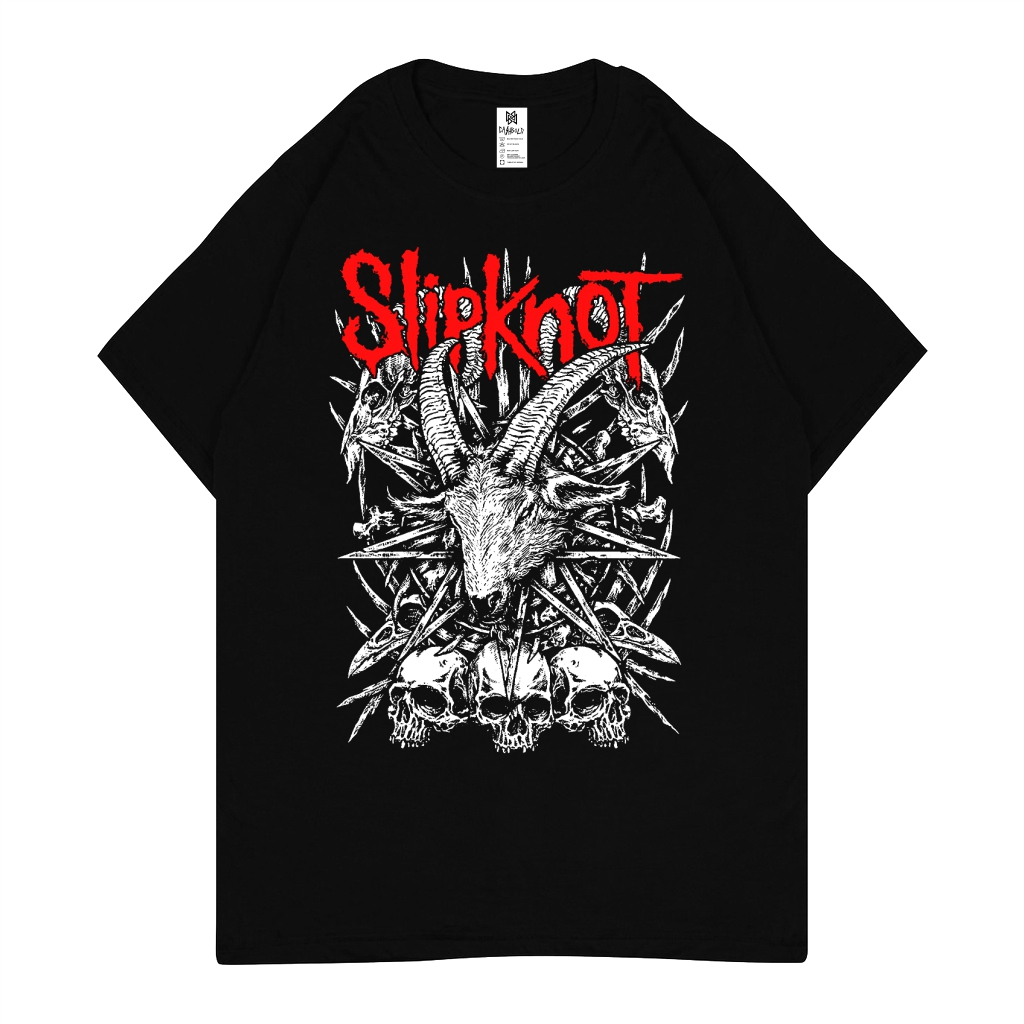 Jual KAOS BAND METAL SLIPKNOT TSHIRT BAJU PRIA WANITA DEATH METAL PUNK ...
