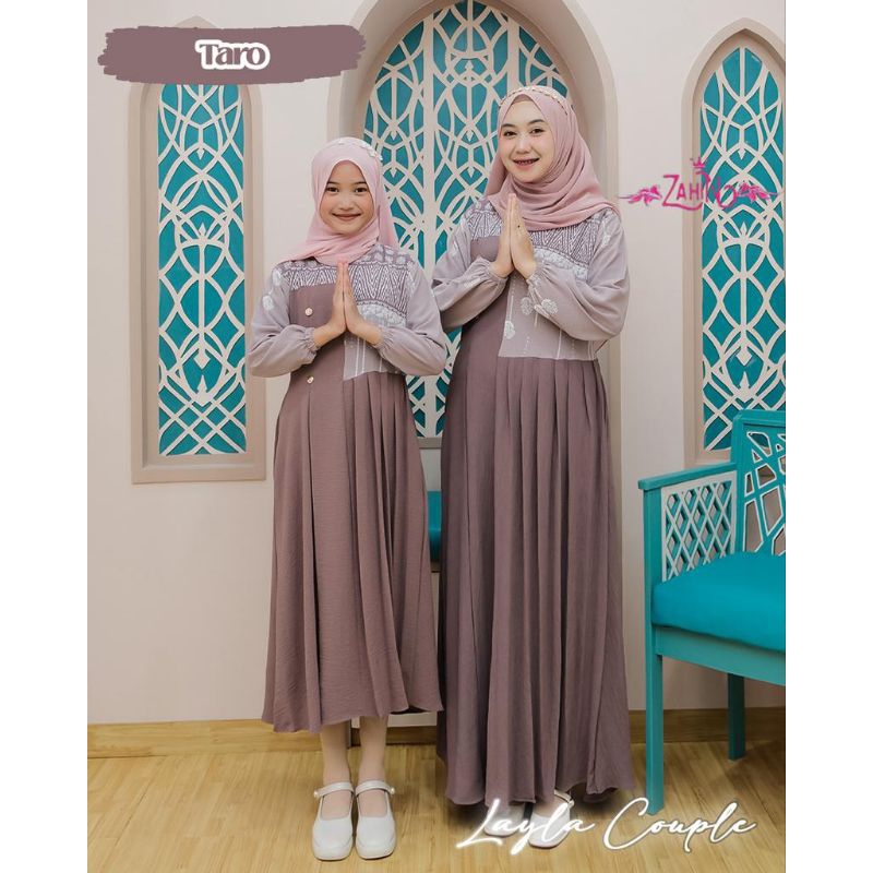 Jual LAYLA COUPLE ANAK TANGGUNG ORY ZAHIN/GAMIS LAYLA COUPLE IBU DAN ...