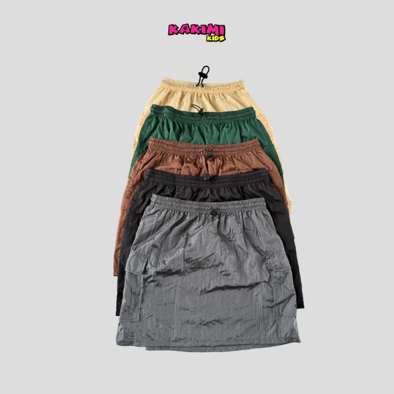 Jual KAKIMIKIDS |Rok Cargo Mini Anak 7-12Y | Rok Cargo Mini Parasut ...