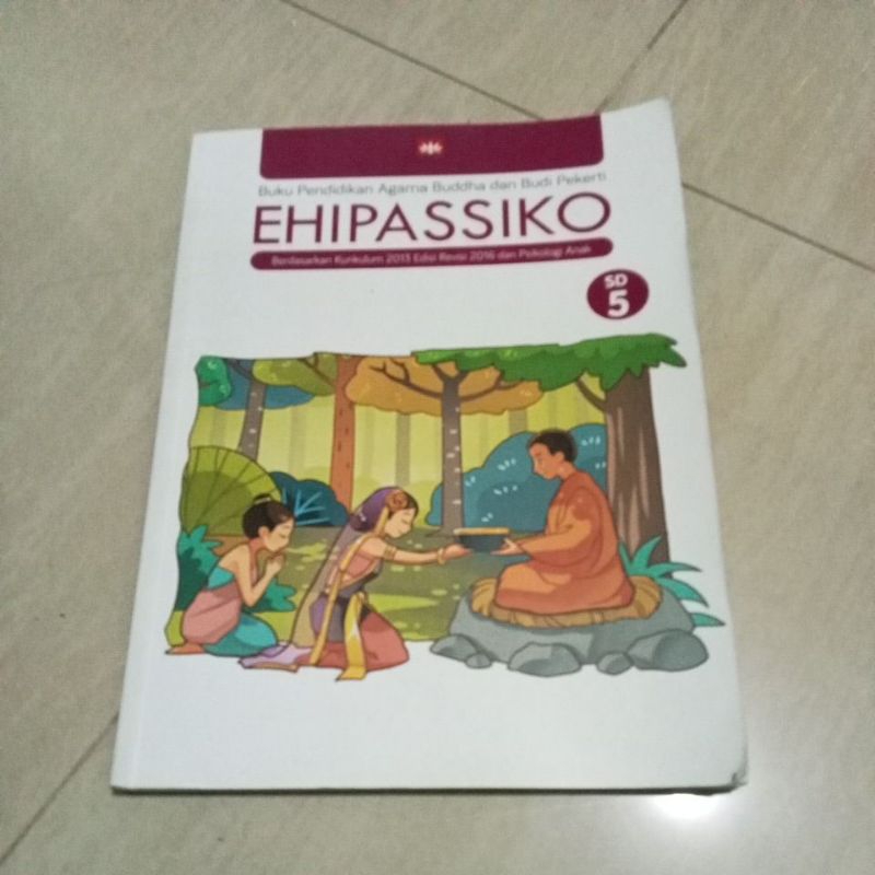 Jual BUKU ORI PENDIDIKAN AGAMA BUDHA DAN BUDI PEKERTI KELAS 5 SD PENERBIT EHIPASSIKO FOUNDATION ...