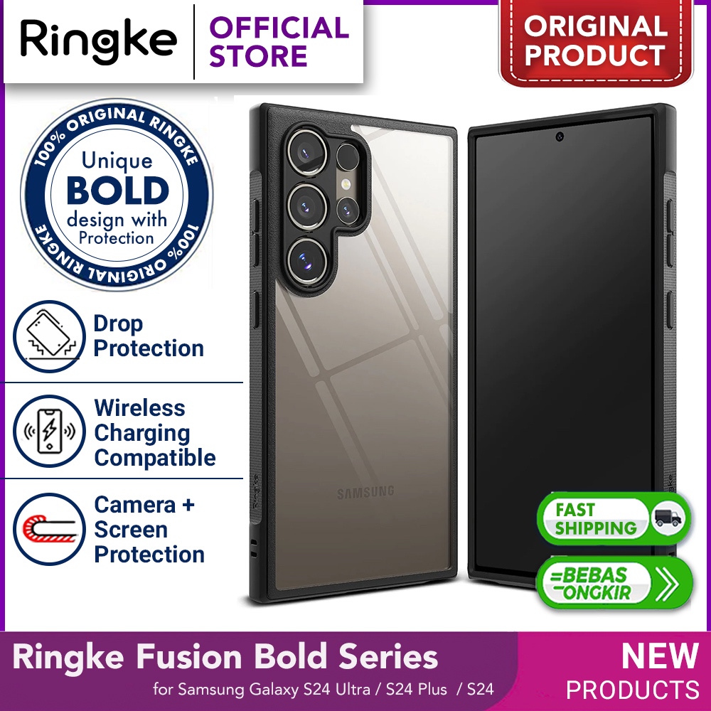Jual Ringke Fusion Bold Case Samsung Galaxy S24 Ultra S24 Plus S24