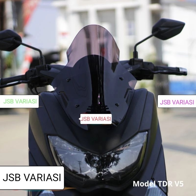 Jual Visor Nmax New TDR V6 New Visor Yamaha Nmax Old Model TDR v5 ...