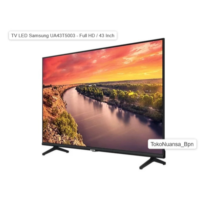 Jual TV LED Samsung UA43T5003 - Full HD / 43 Inch (Bukan Smart TV) | Shopee Indonesia